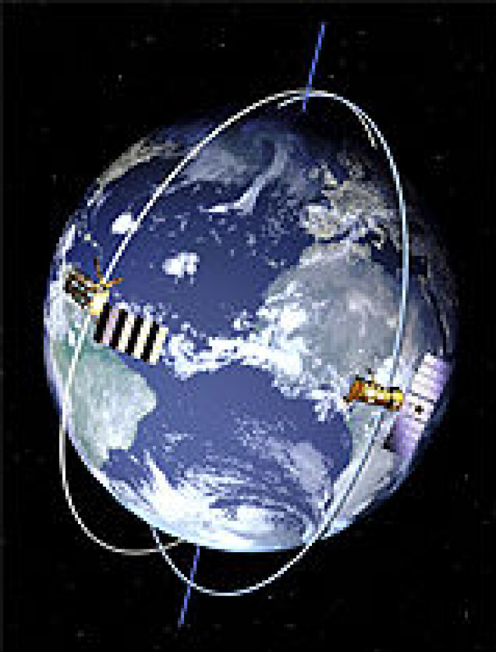 Klimaendringer og satellitter
