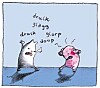 Drusk, doop, glorp og glagg